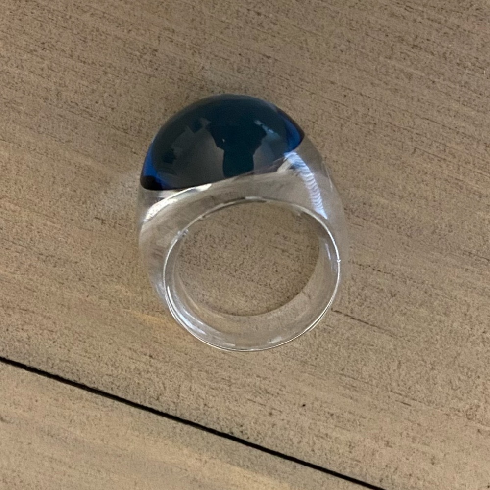 Baccarat Crystal Tango Ring - Gem